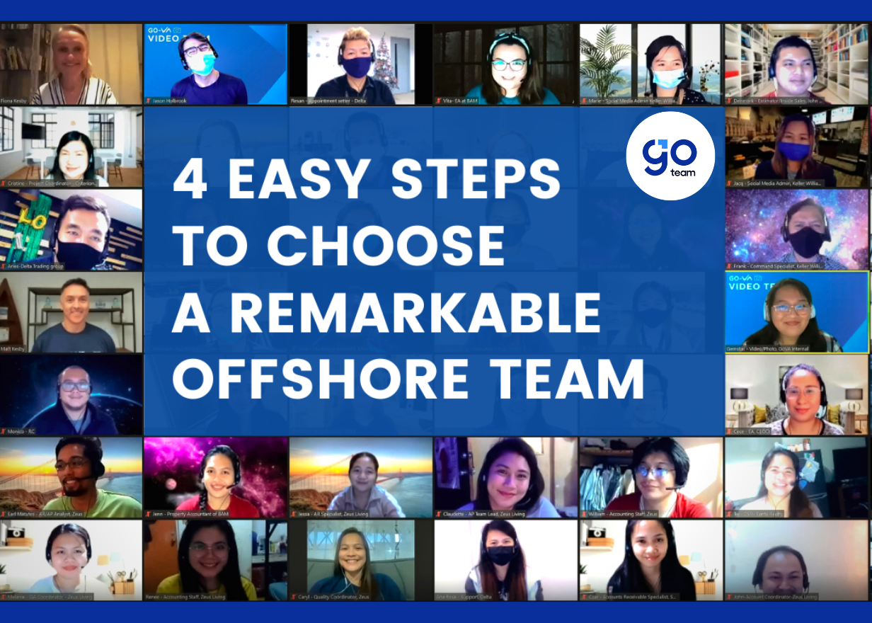 Building Your Remarkable Offshore Team: 4 Easy Steps