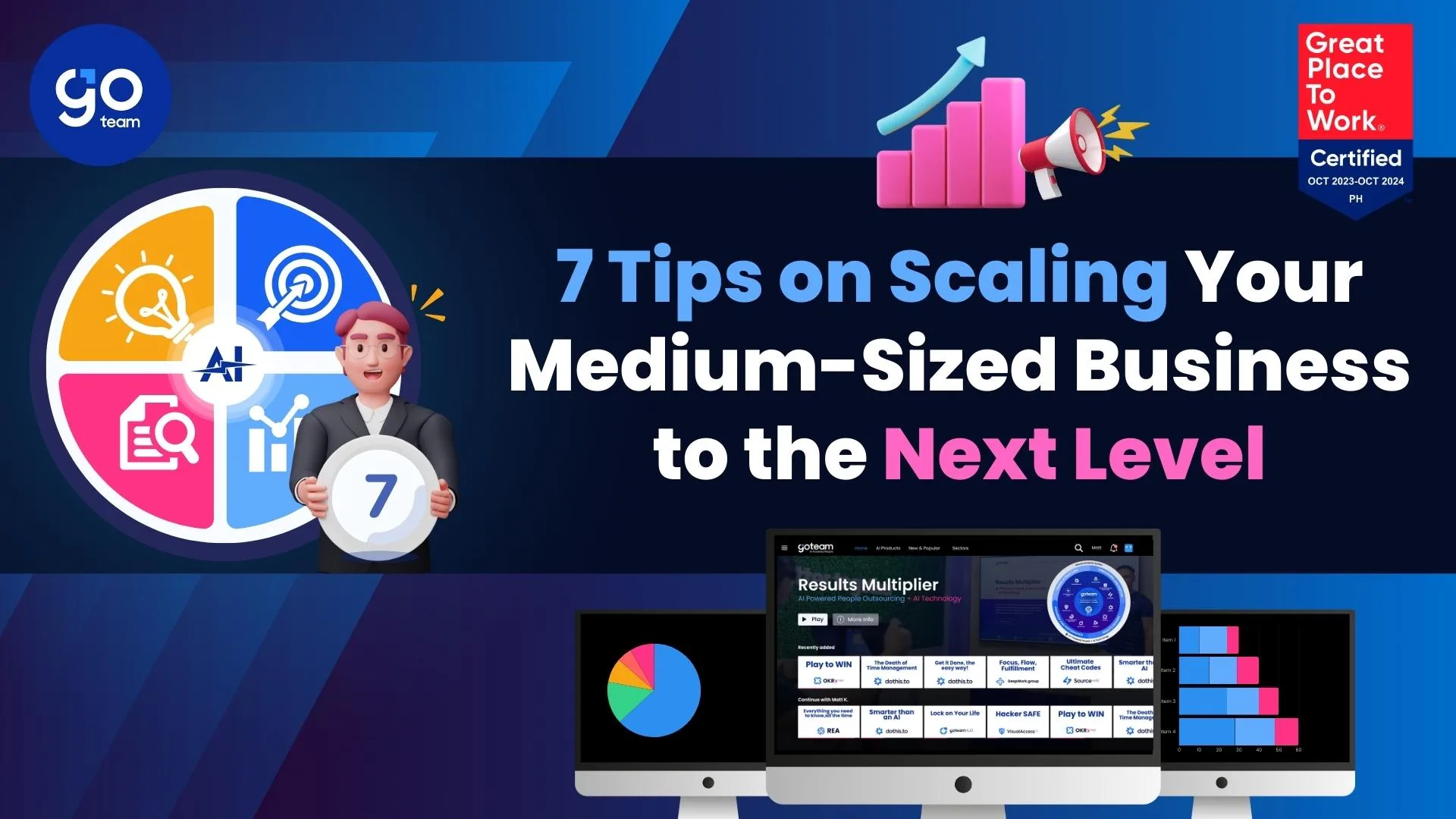 7 Tips on Scaling Your Medium-Sized Business to the Next Level - GoTeam